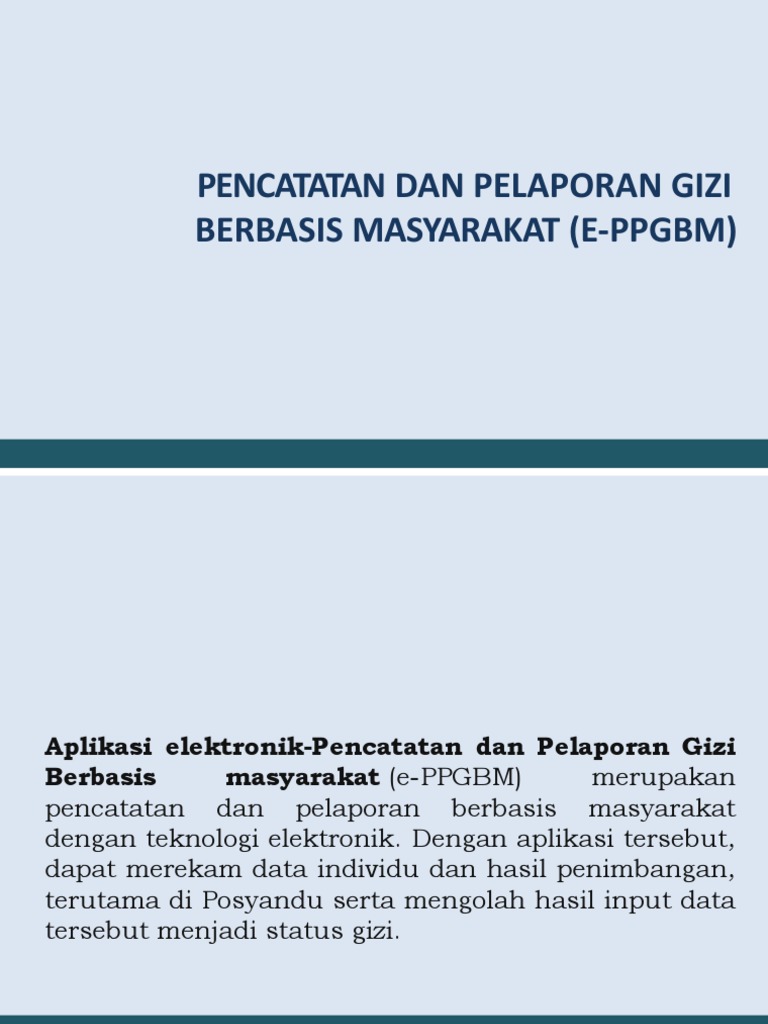 MATERI EPPGBM Ok | PDF