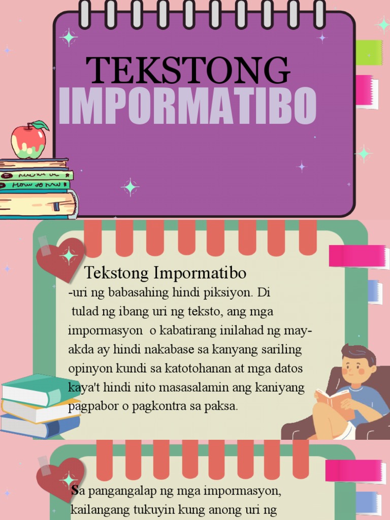 Aralin-1 Ppiittp - Tekstong-Impormatibo Aap | PDF