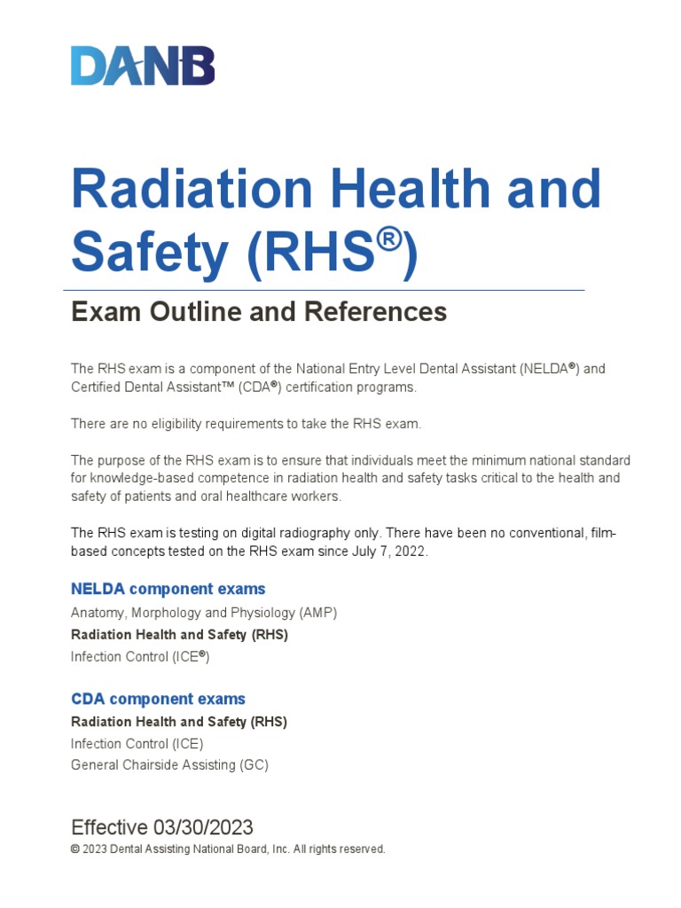Rhs Exam Outline | PDF | Ct Scan | Health Sciences