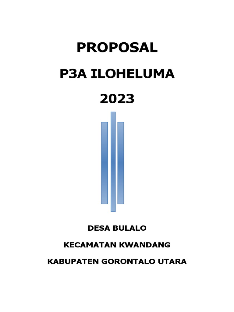 Proposal P3a Iloheluma | PDF | Sains & Matematika