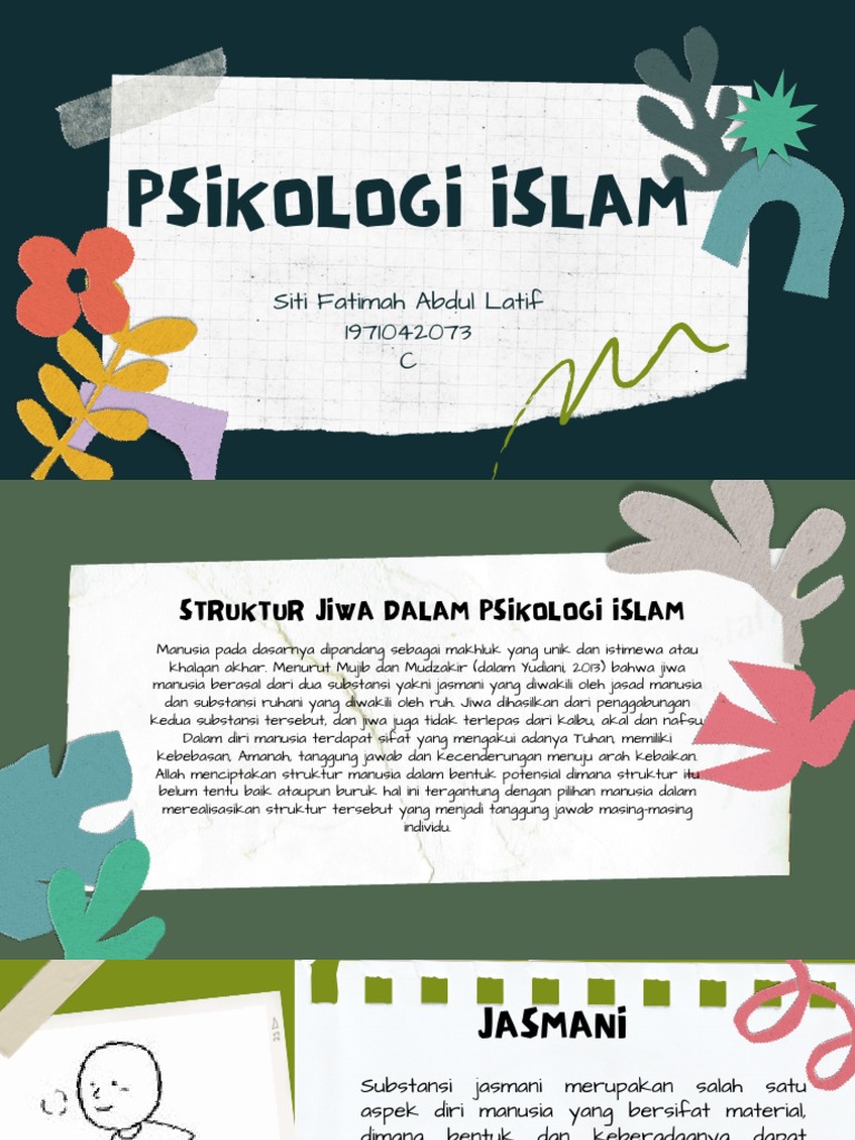 Struktur Jiwa dalam Psikologi Islam | PDF