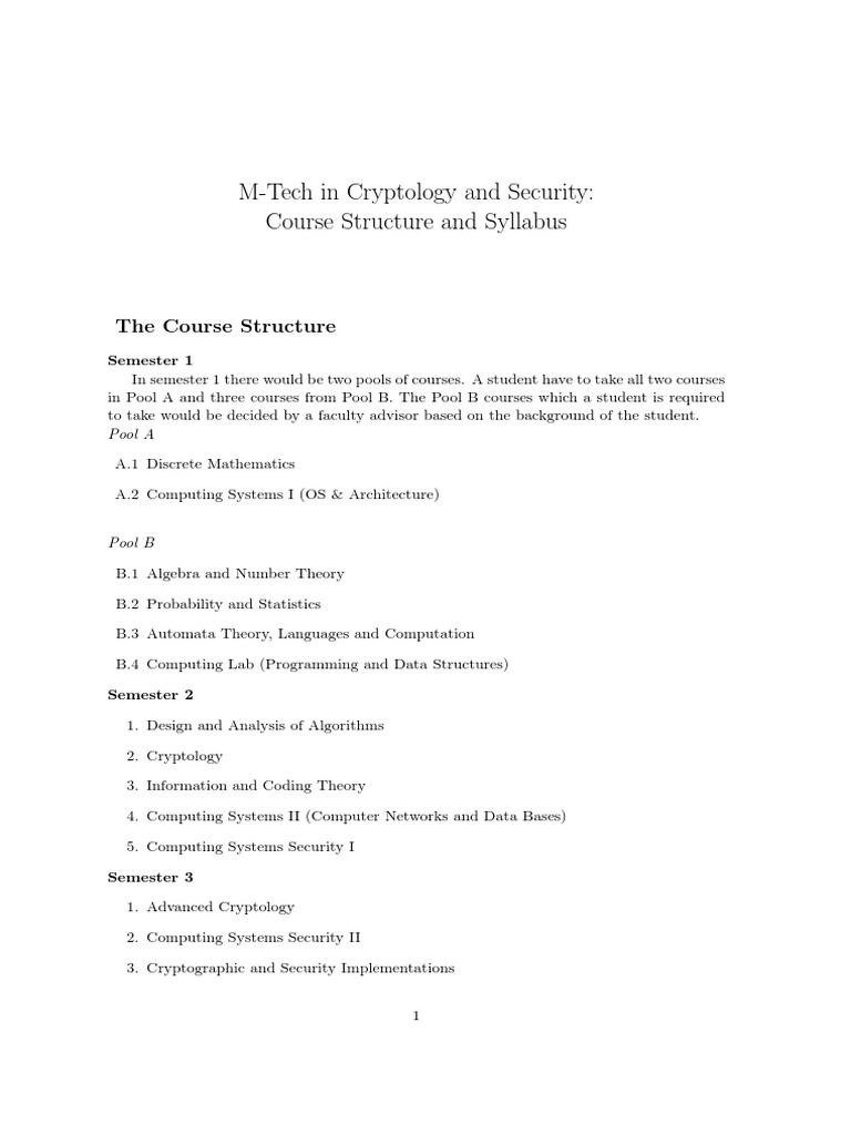 MTechCryptology 1 | PDF | Cryptography | Machine Learning