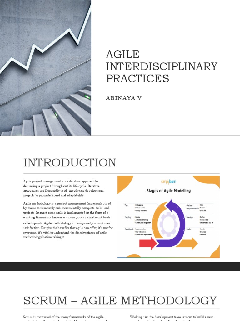 Agile Interdisciplinary Practices | PDF | Agile Software Development | Scrum (Software Development)
