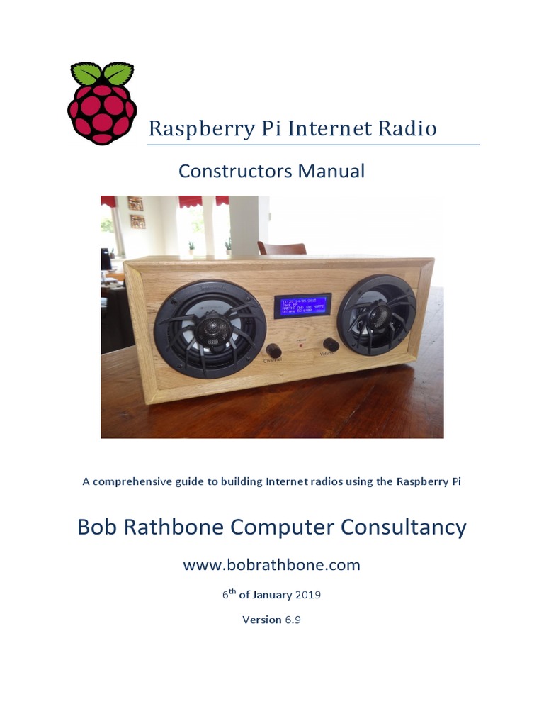 Raspberry Pi Internet Radio: Bob Rathbone Computer Consultancy | PDF ...
