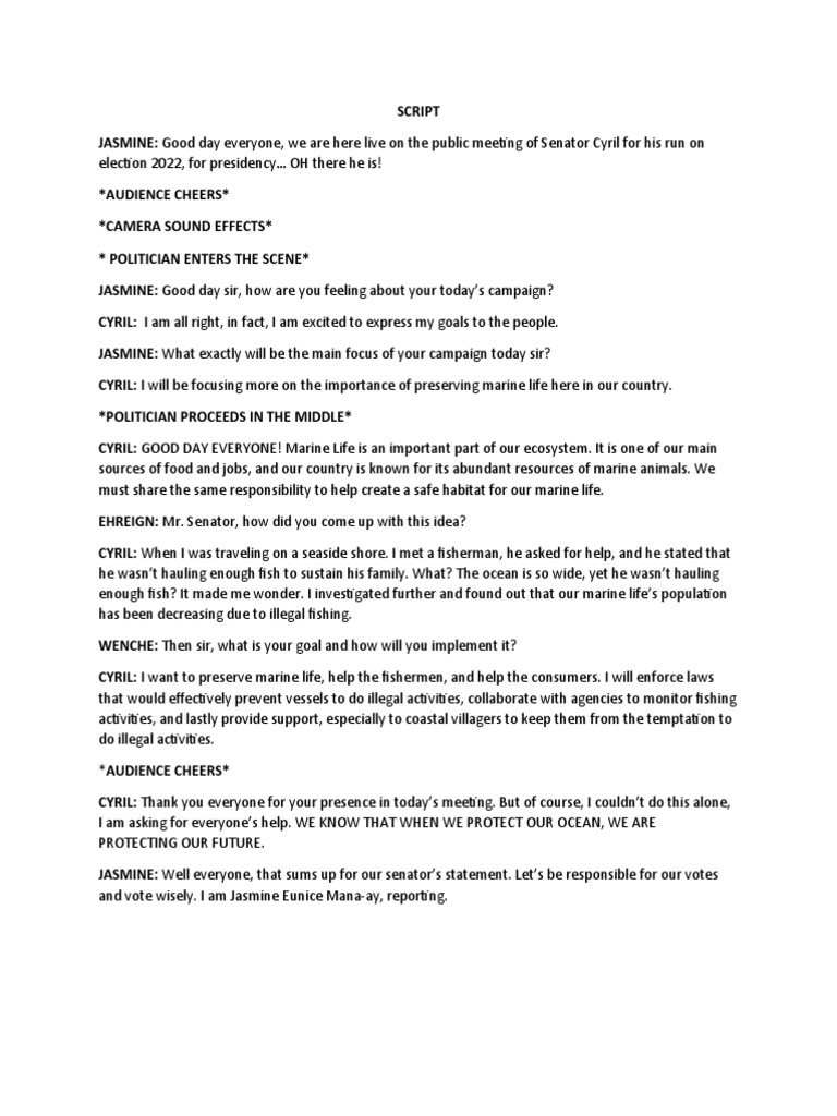 CAMPAIGN Script | PDF