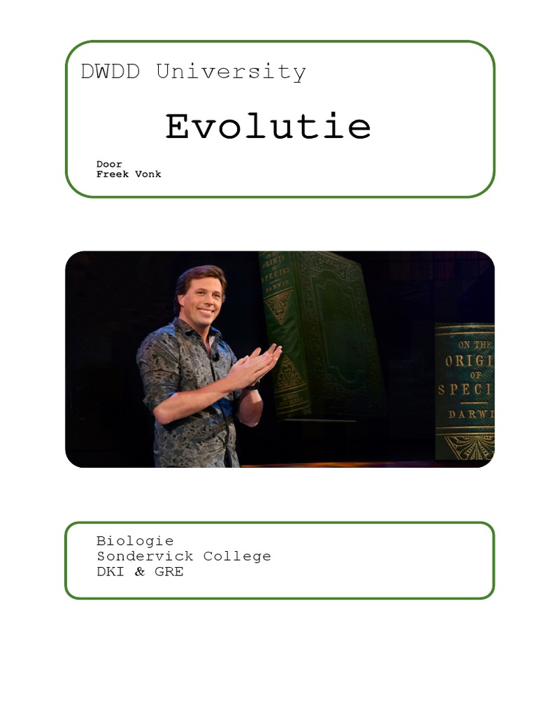 BIO HW Freek Vonk | PDF