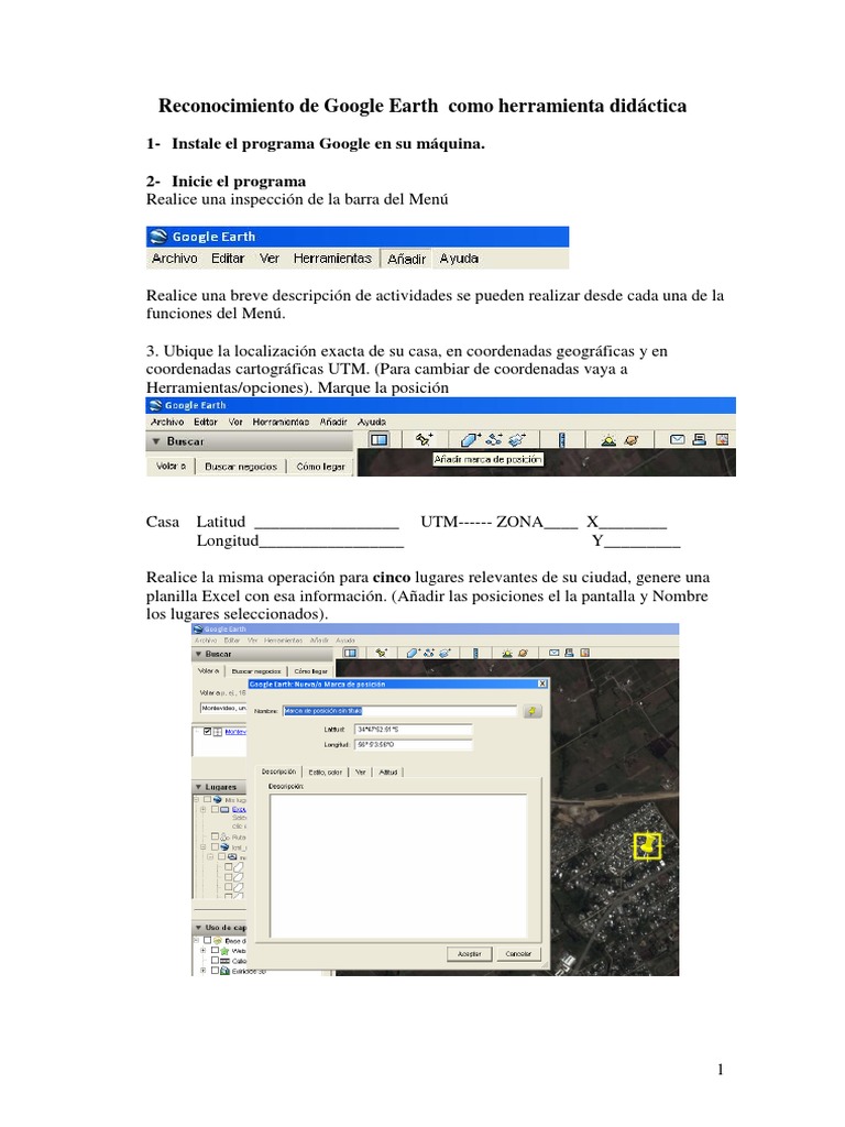 Guia Practico Google Earth | PDF