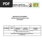 Vacuum Box Testing Guide | PDF | Vacuum | Pressure Measurement