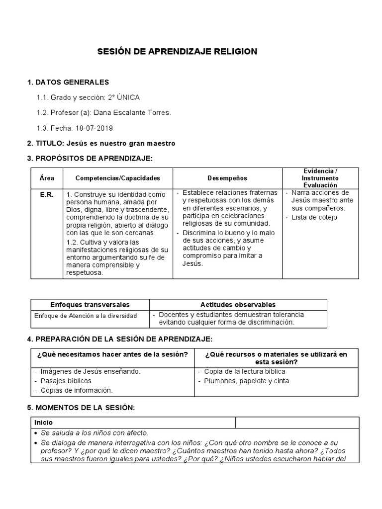 Jesus El Maestro | PDF | Jesús | Aprendizaje