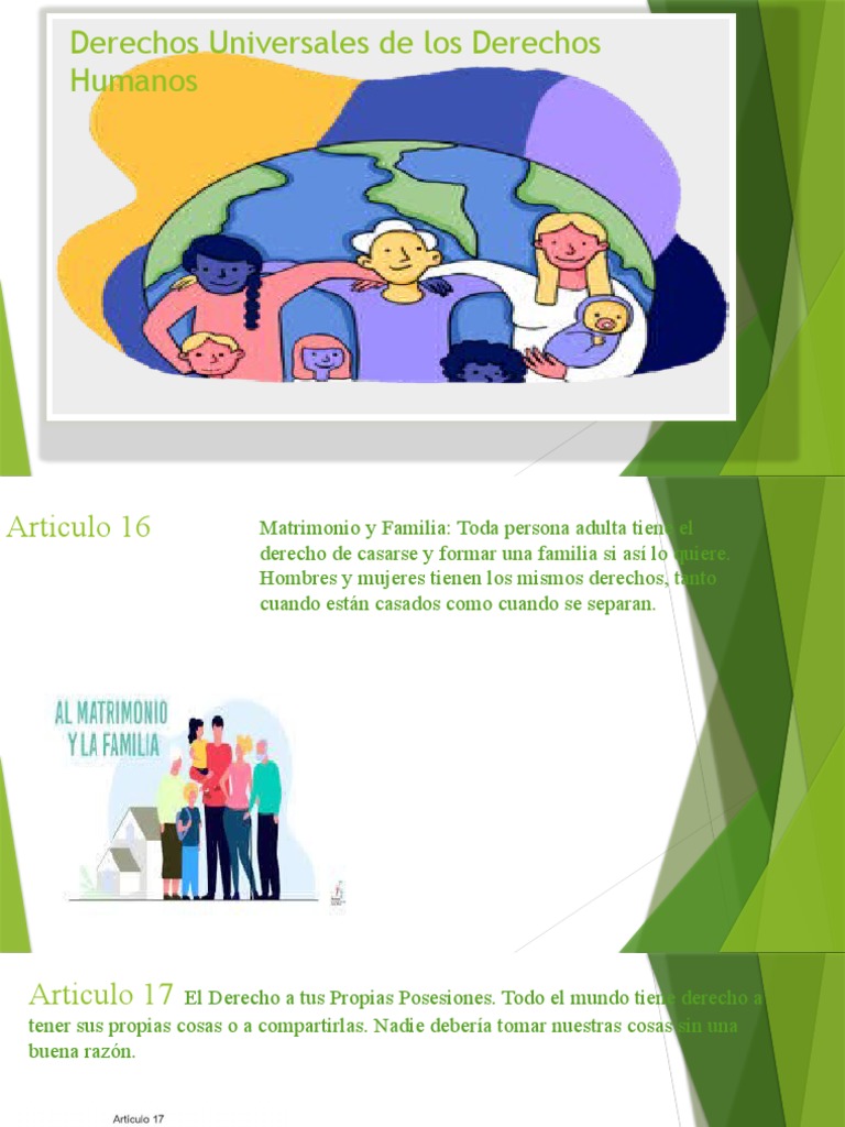 Derechos Universales de Los Derechos Humanos | PDF | Ciencias sociales ...