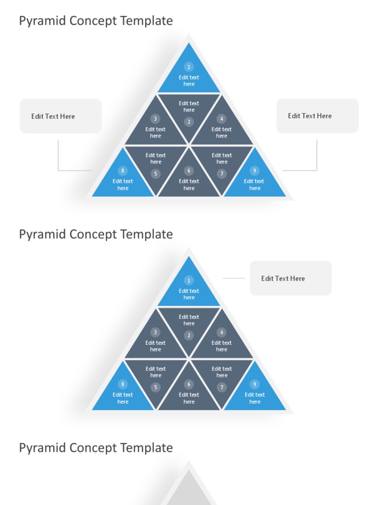 FF0329 01 Pyramid Concept Template Powerpoint | PDF