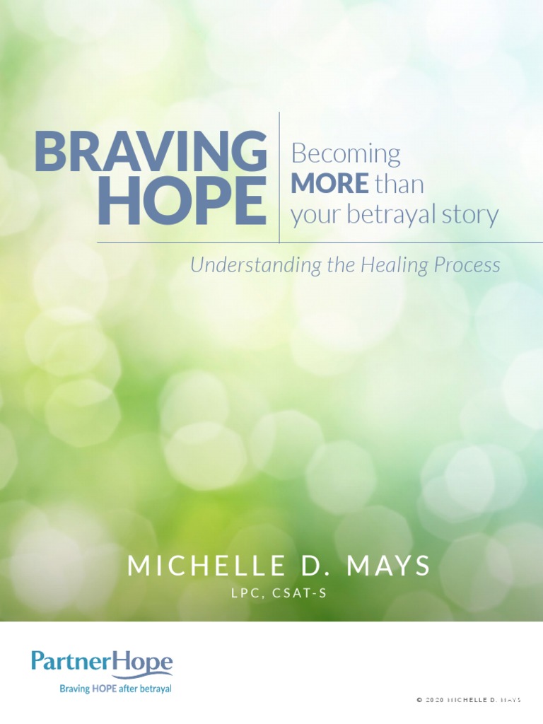 Braving-Hope-Process-eBook 6 | PDF | Psychological Trauma | Infidelity
