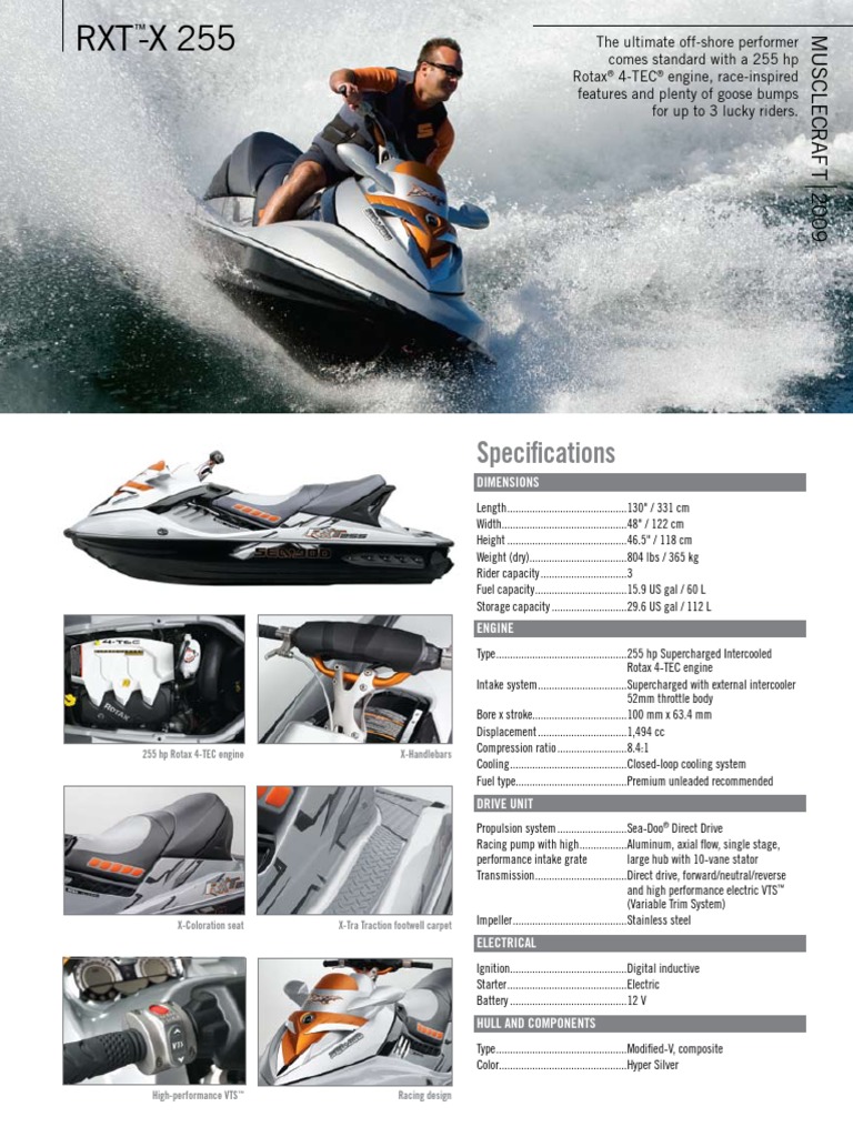 RXT-X 255 2010 | PDF