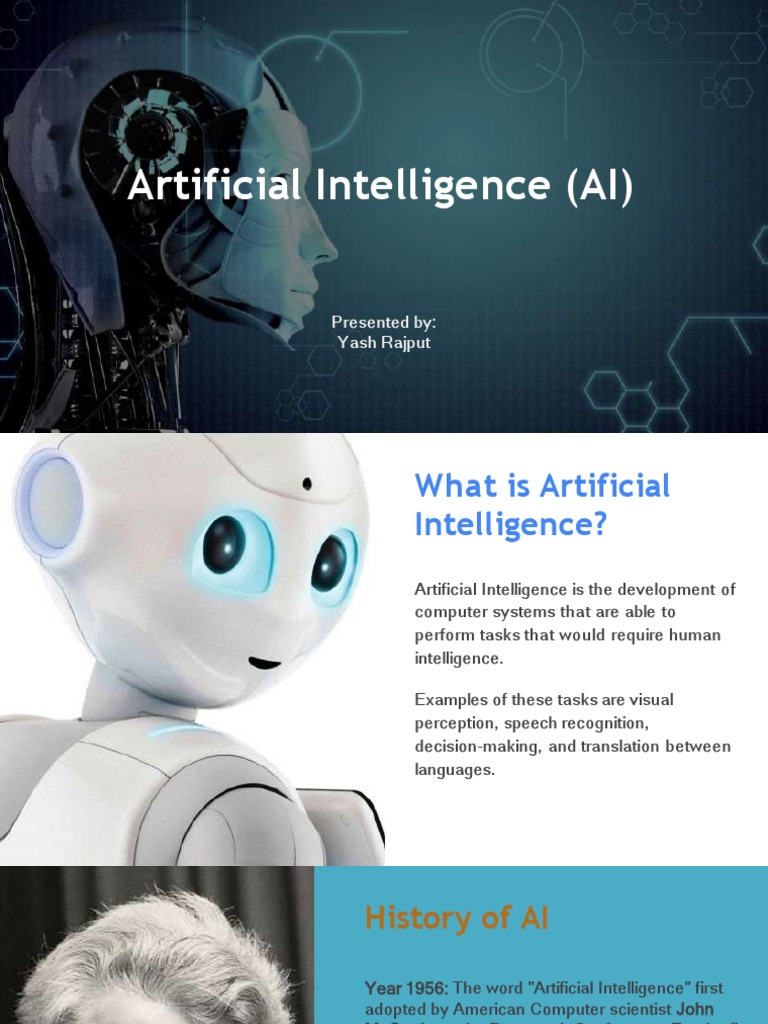 Artficial Intelligence | PDF | Artificial Intelligence | Intelligence ...