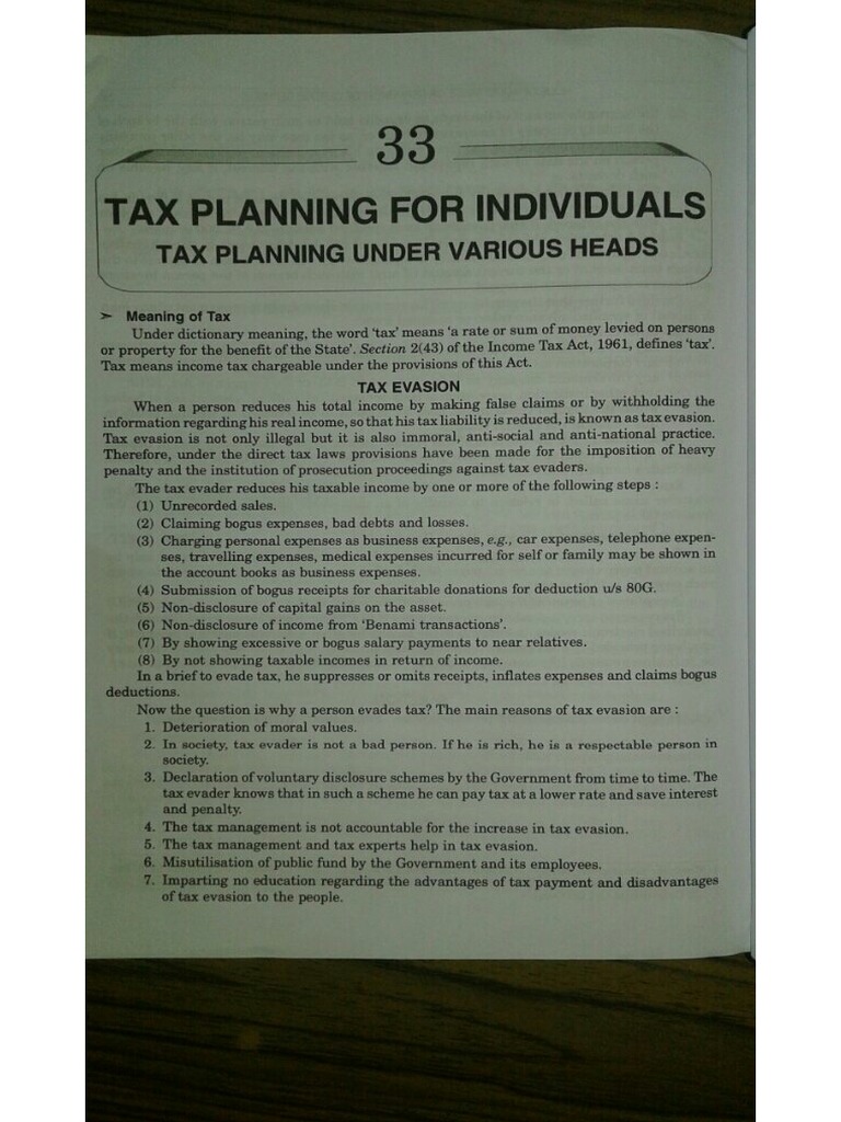 Business Tax Unit 4th | PDF