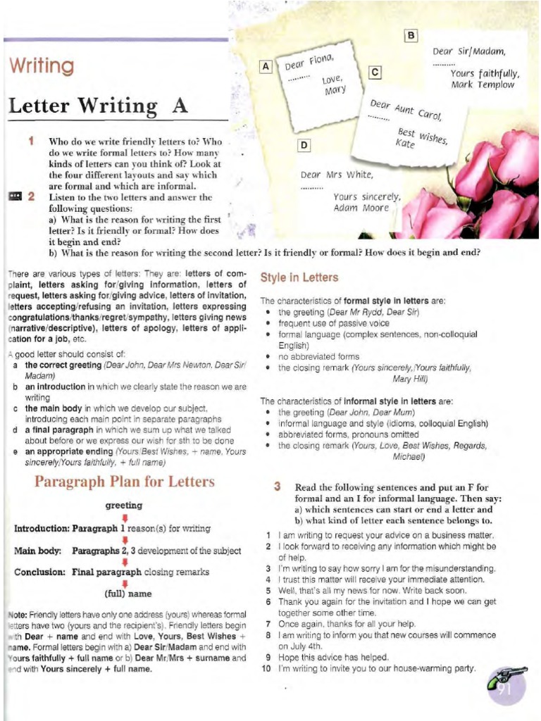 Letter Writing | PDF