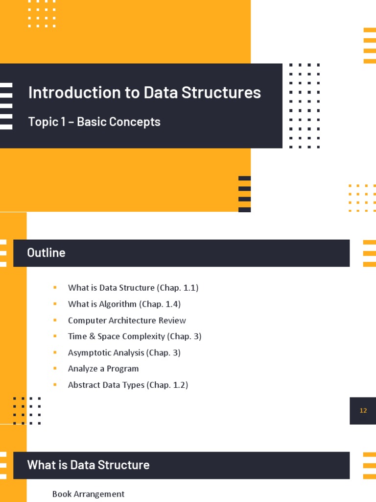 Data Structures Overview and Basics | PDF | Computing | Computer Science
