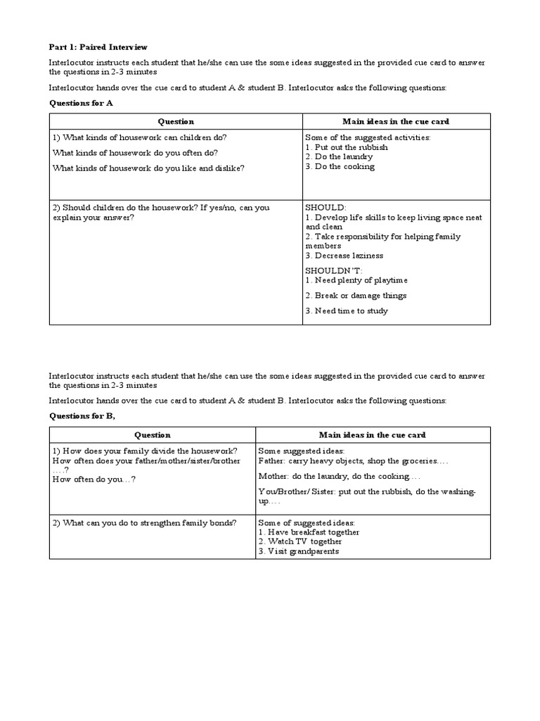 Sample Cue Card | PDF | Psychology | Cognitive Psychology