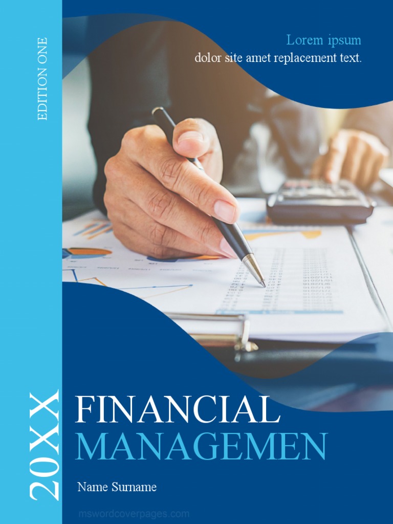 Financial Management Cover Page 4 | PDF