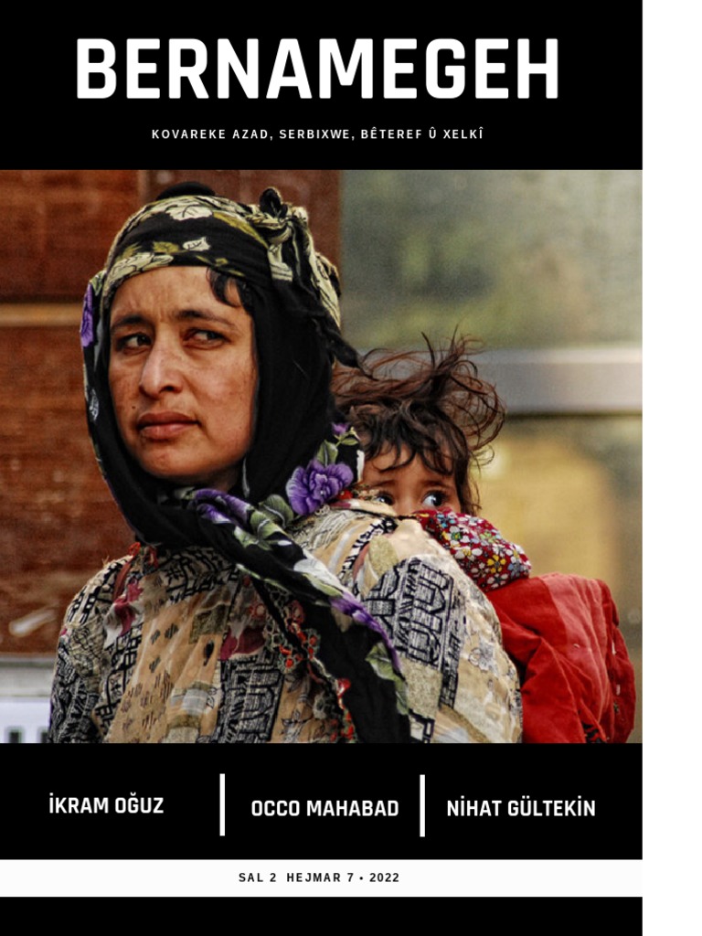 Mersûmê Qedîm Ê Kurdistanî, Kovara BERNAMEGEHê | PDF