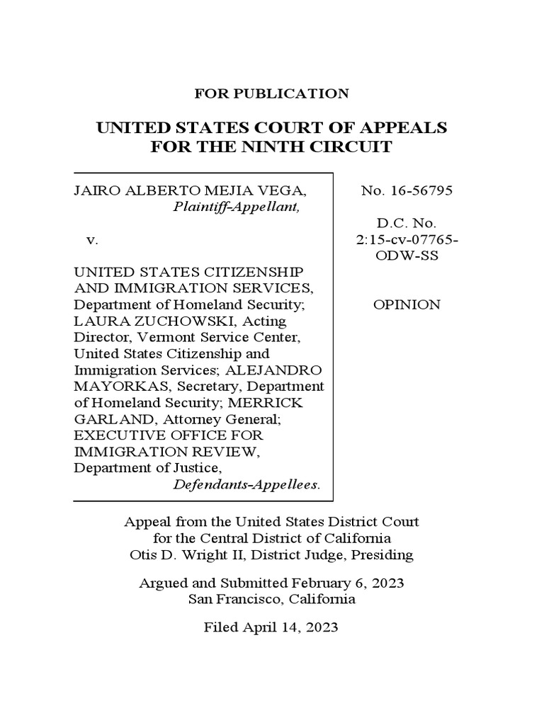 United States Court of Appeals For The Ninth Circuit | PDF | United ...