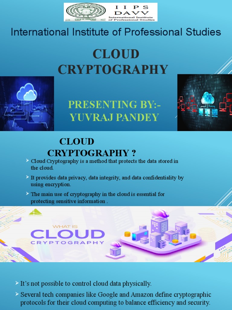 CC Cryptography Presentation | PDF | Encryption | Cryptography