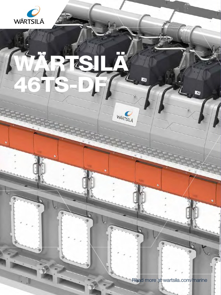 Wartsila 46TS DF The Power To Change | PDF | Diesel Engine | Marine ...