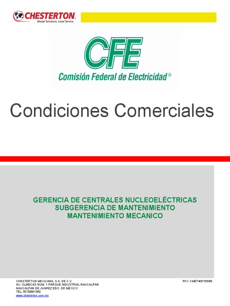 Anexo 3. Condiciones Comerciales | PDF | México | Economias