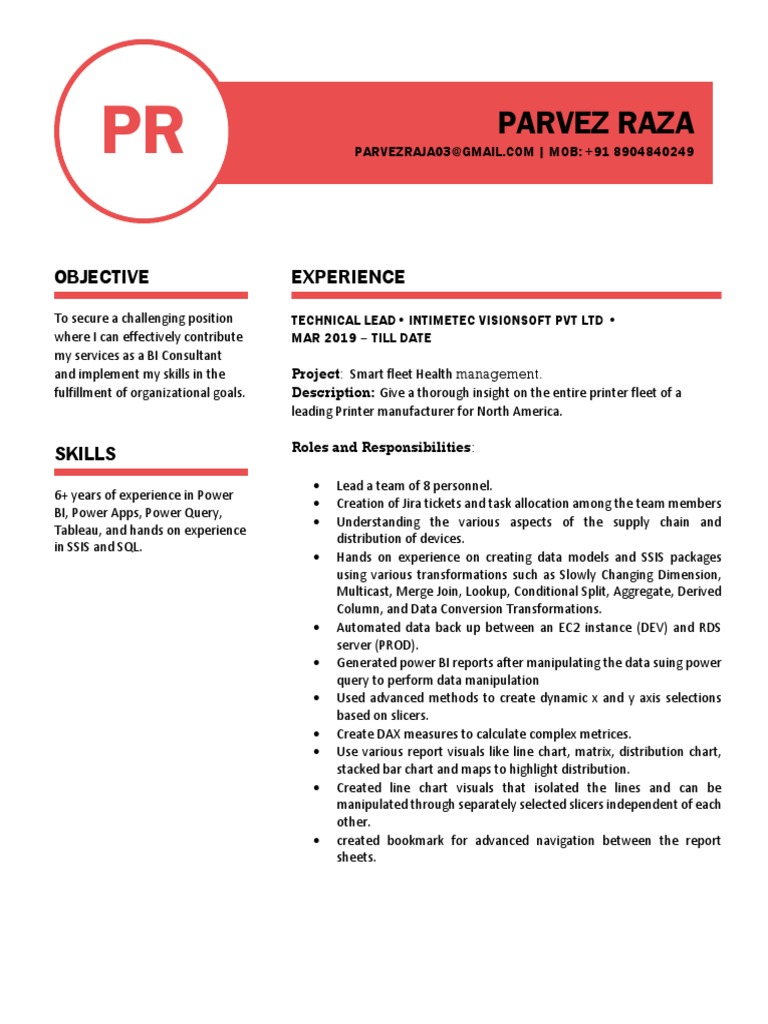 Parvez Raza | PDF | Databases | Computing