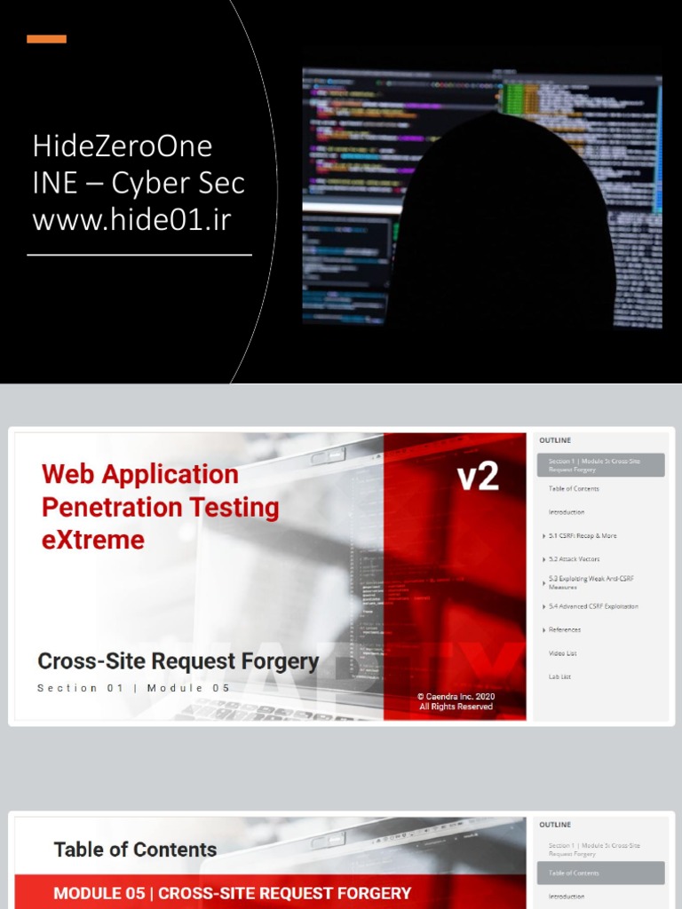 Cross-Site Request Forgery | PDF