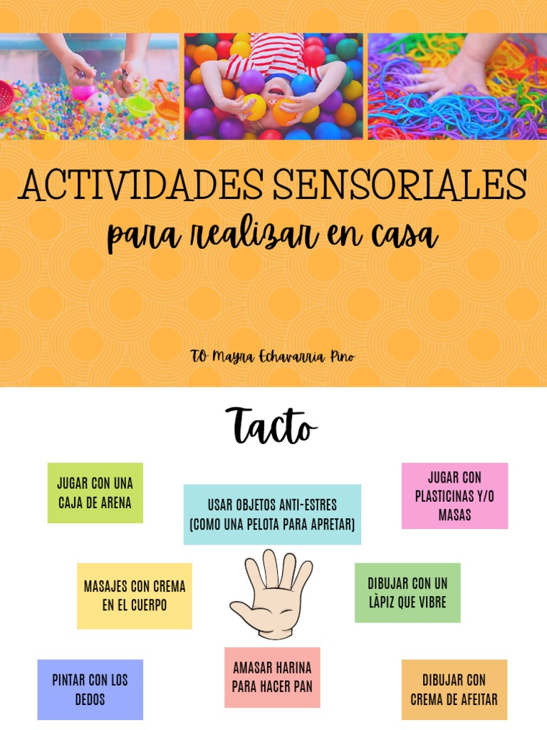 Actividades Sensoriales | PDF