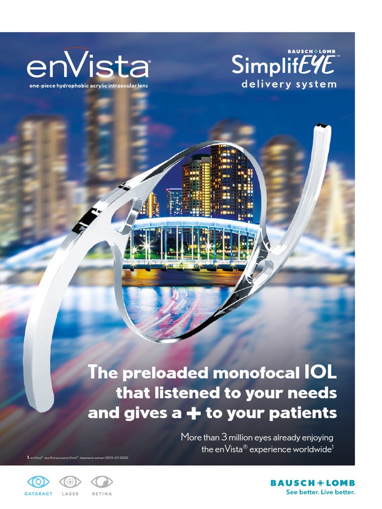 BL - I - Cataract - ENVISTA SIMPLIFEYE - Brochure - READONLY - 2020 | PDF | Facial Features ...