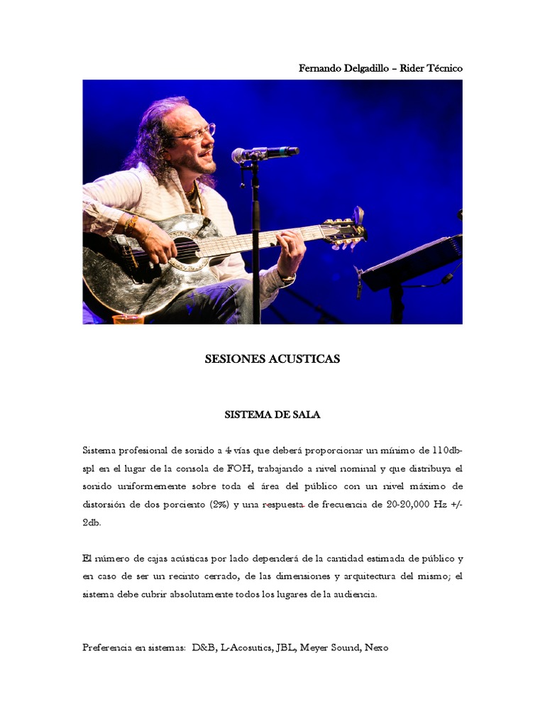 F. Delgadillo Full 2022 | PDF | Altoparlante | Micrófono
