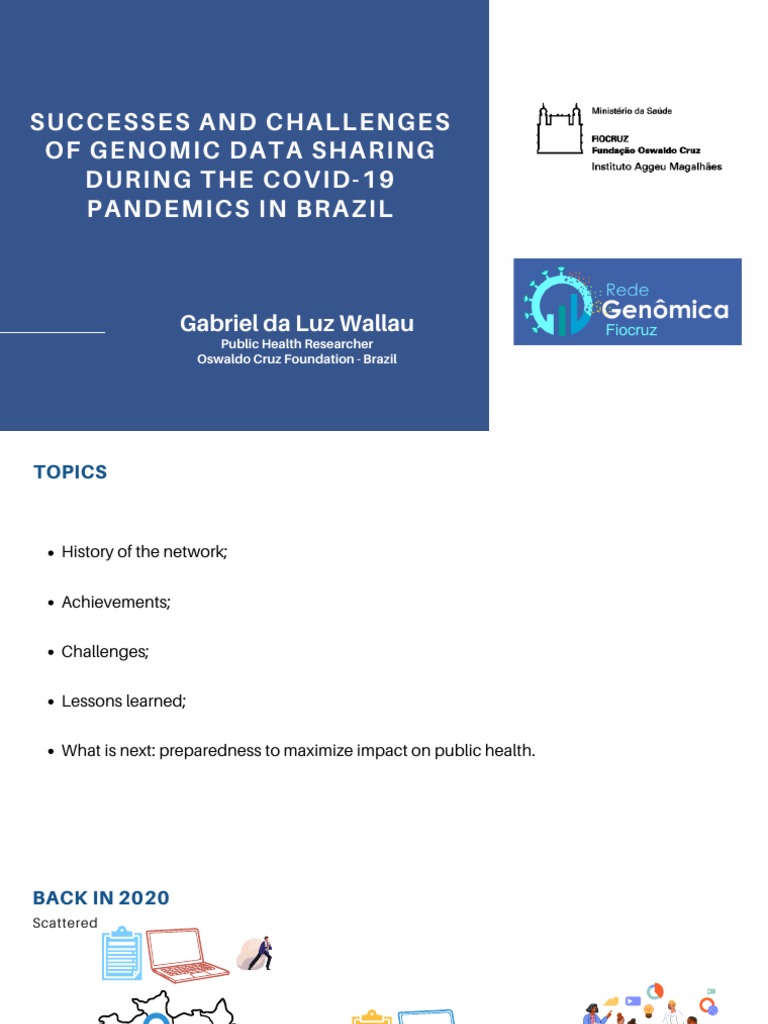DR Gabriel Wallau Genomic Data Sharing Covid19 Brazil | PDF | Vaccines ...