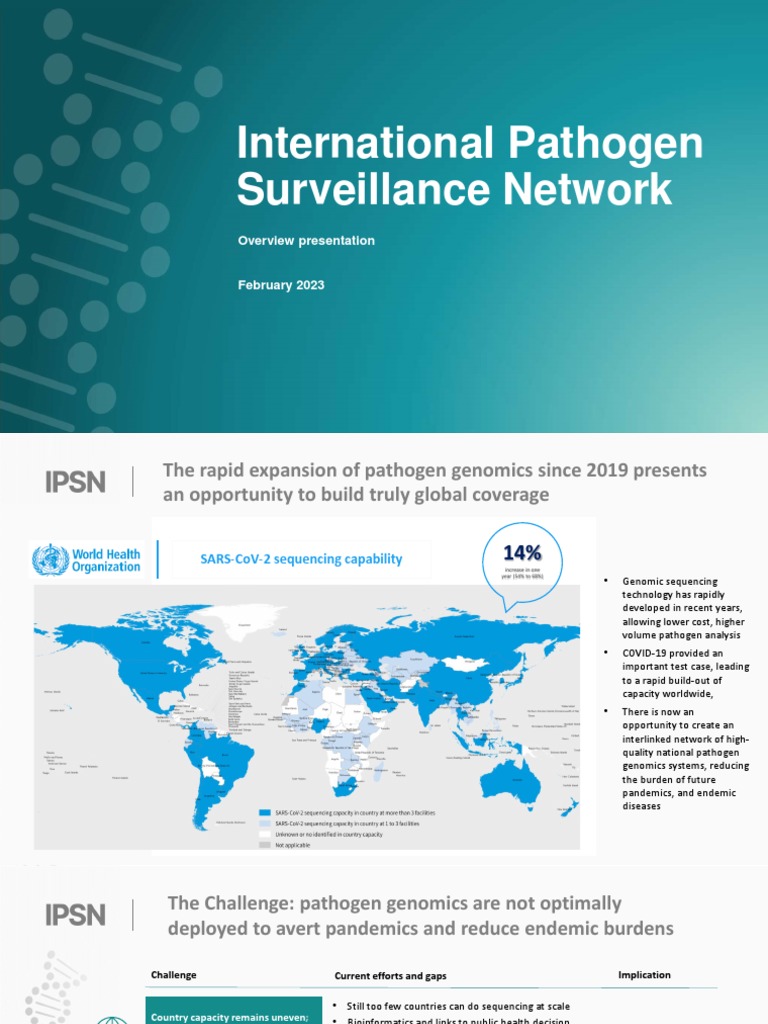Global Pathogen Genomics Network Overview | PDF | World Health ...