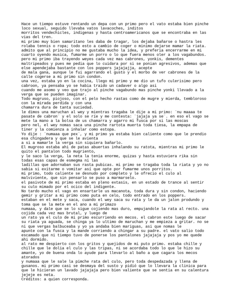 Rata con thinner | PDF