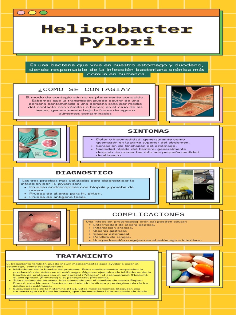 Helicobacter Pylori | PDF | Salmonela | Heces
