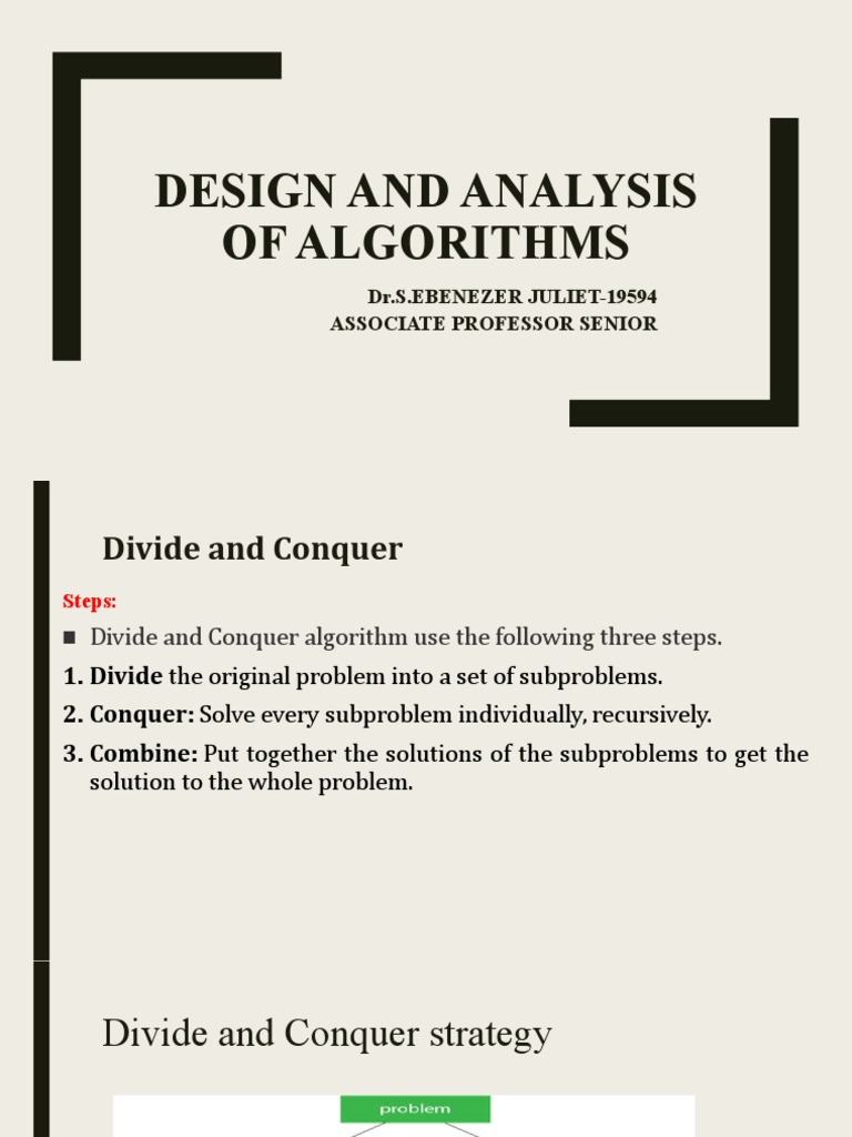 13-Divide and Conquer Strategy-Maximum Subarray Problem-22-12-2022 | PDF