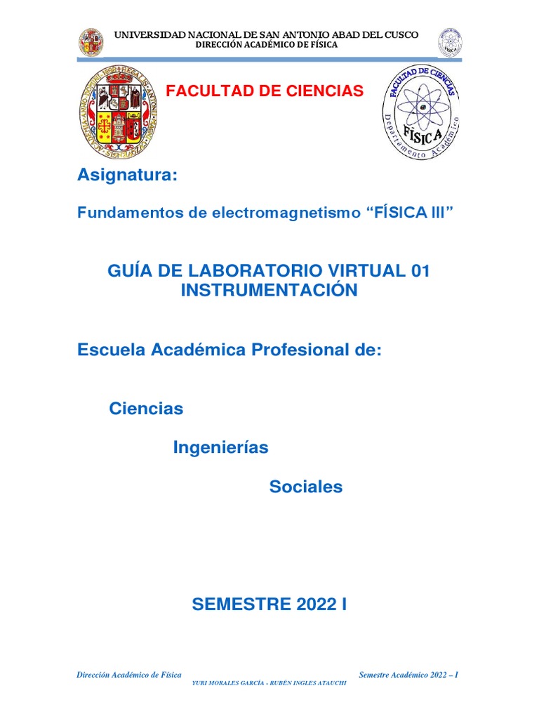 Laboratorio 1 | Descargar gratis PDF | Medición | Cantidad