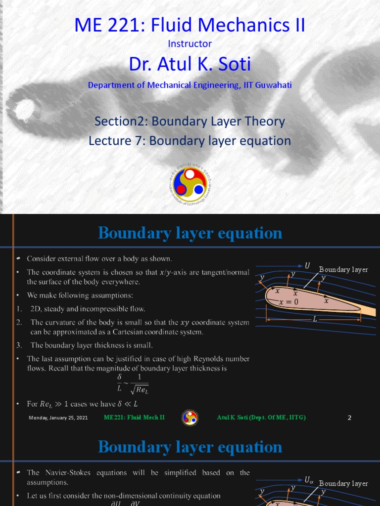 L7 Boundary Layer Theory p3 | PDF L7 Boundary Layer Theory p3 | PDF