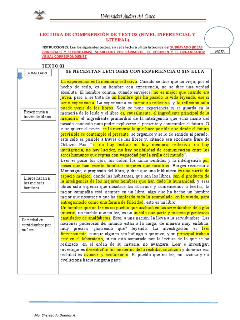 Taller de Lectura Ii | PDF | Vejiga urinaria | Sistema urinario