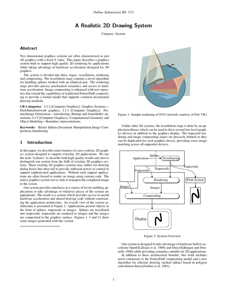 A Realistic 2D Drawing System: Online Submission ID: 513 | PDF ...