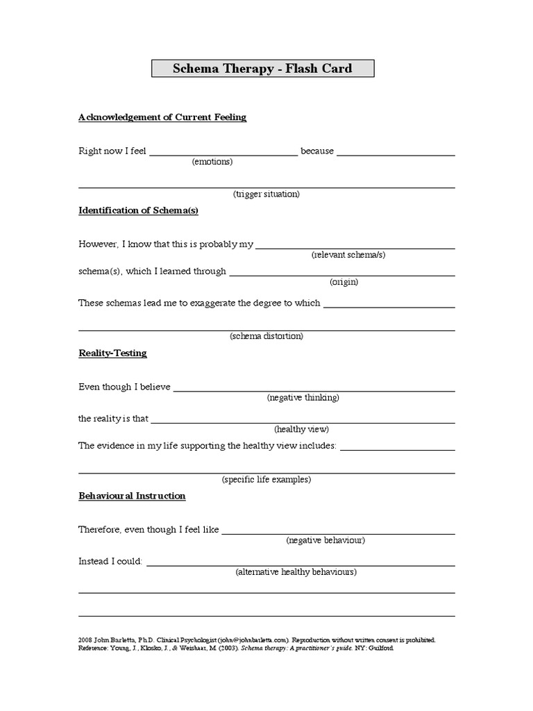 Flashcard Schema Pdf 