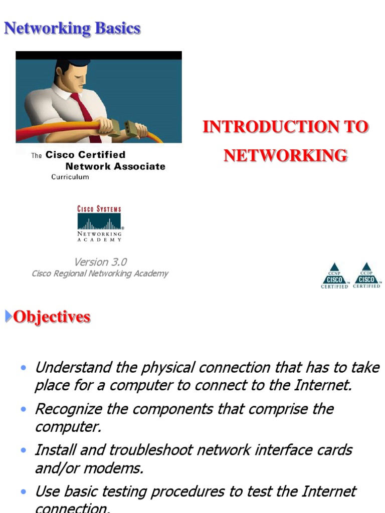 01 - Introduction To Networking | PDF | Electronic Circuits | Network ...