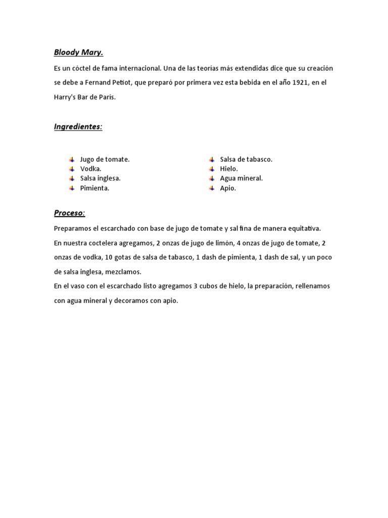Bloody Mary | PDF