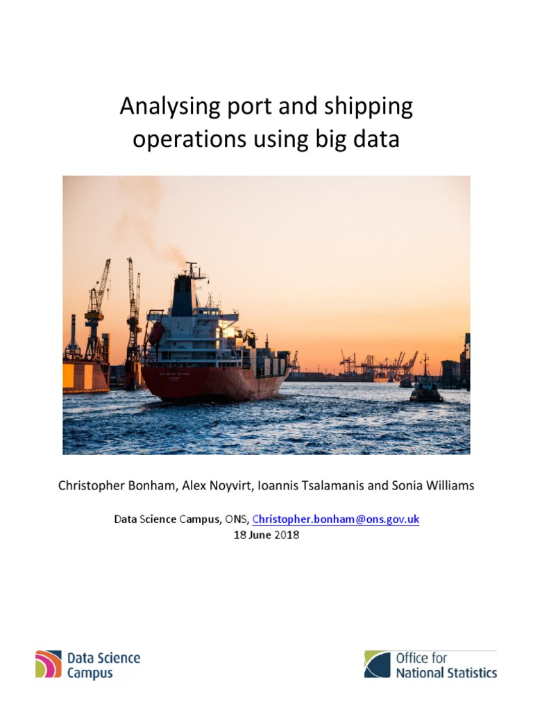 Big Data in UK Port Operations Analysis | PDF | Machine Learning | Port