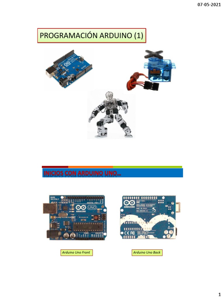 3 Micro Arduino Uno Pdf Arduino Informática 