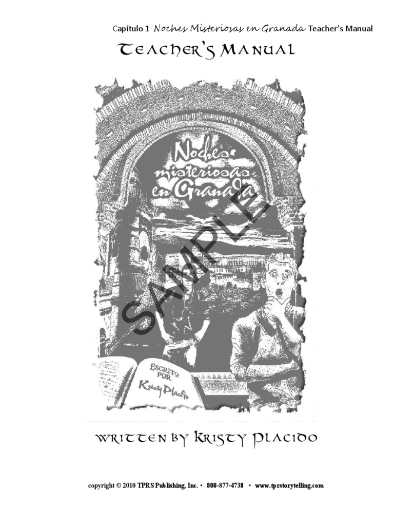 Noches Misteriosas en Granada Teachers Manual Aws | PDF | Linguistics
