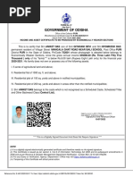 Schedule Caste. Certificate | PDF