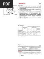Fan Belt Adjustment and Installation Guide | PDF | Belt (Mechanical ...